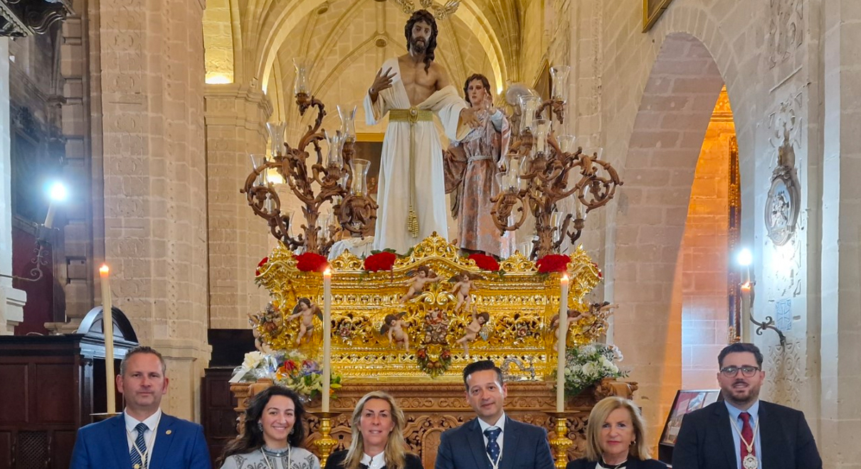 #ElPuerto de Santa María - Lara y Peris visitan a la Hermandad y ...