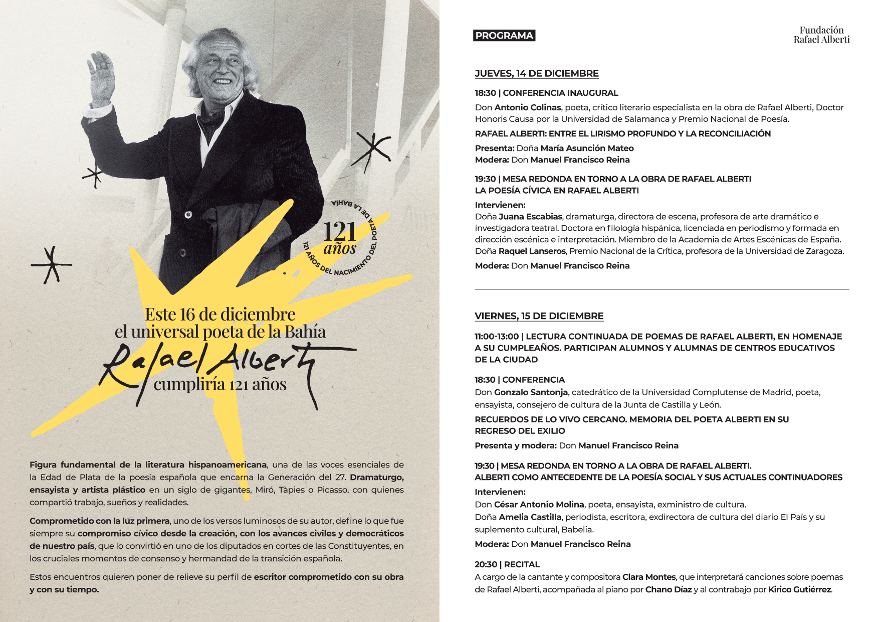 #ElPuerto de Santa María - Comprometido con la luz primera. Jornadas en ...