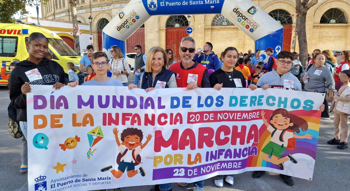 #ElPuerto de Santa María - La I Marcha por la Infancia reivindica los derechos de igualdad ...